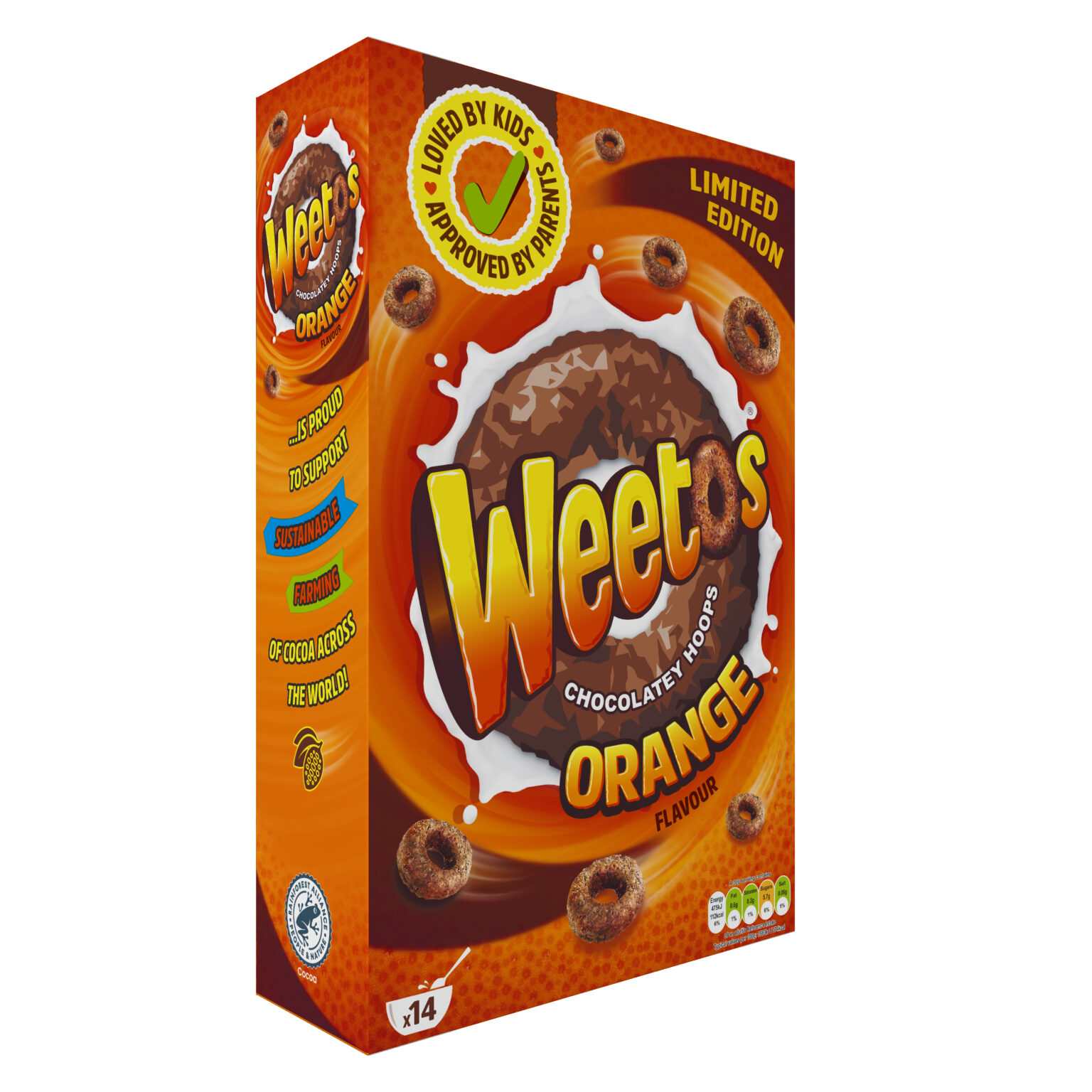 Weetos taps into mega choc orange trend with limited-edition - Weetabix ...